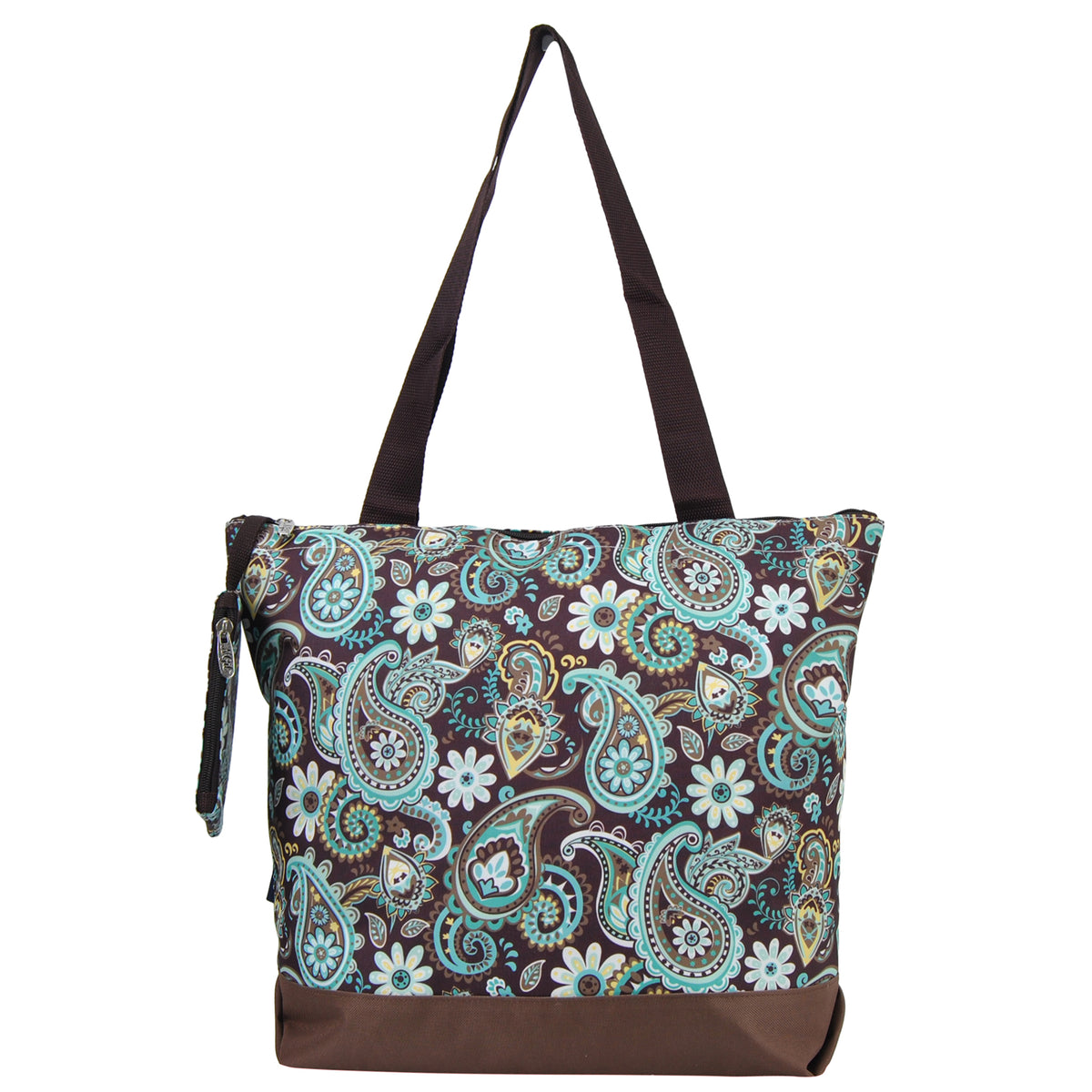 Paisley Whirl NGIL Canvas Tote Bag In Bulk | MommyWholesale.com