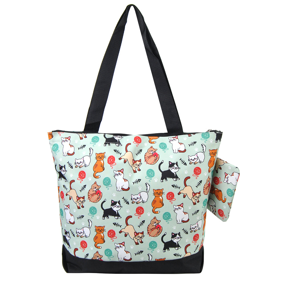 Knitty Kitten NGIL Canvas Tote Bag In Bulk | MommyWholesale.com