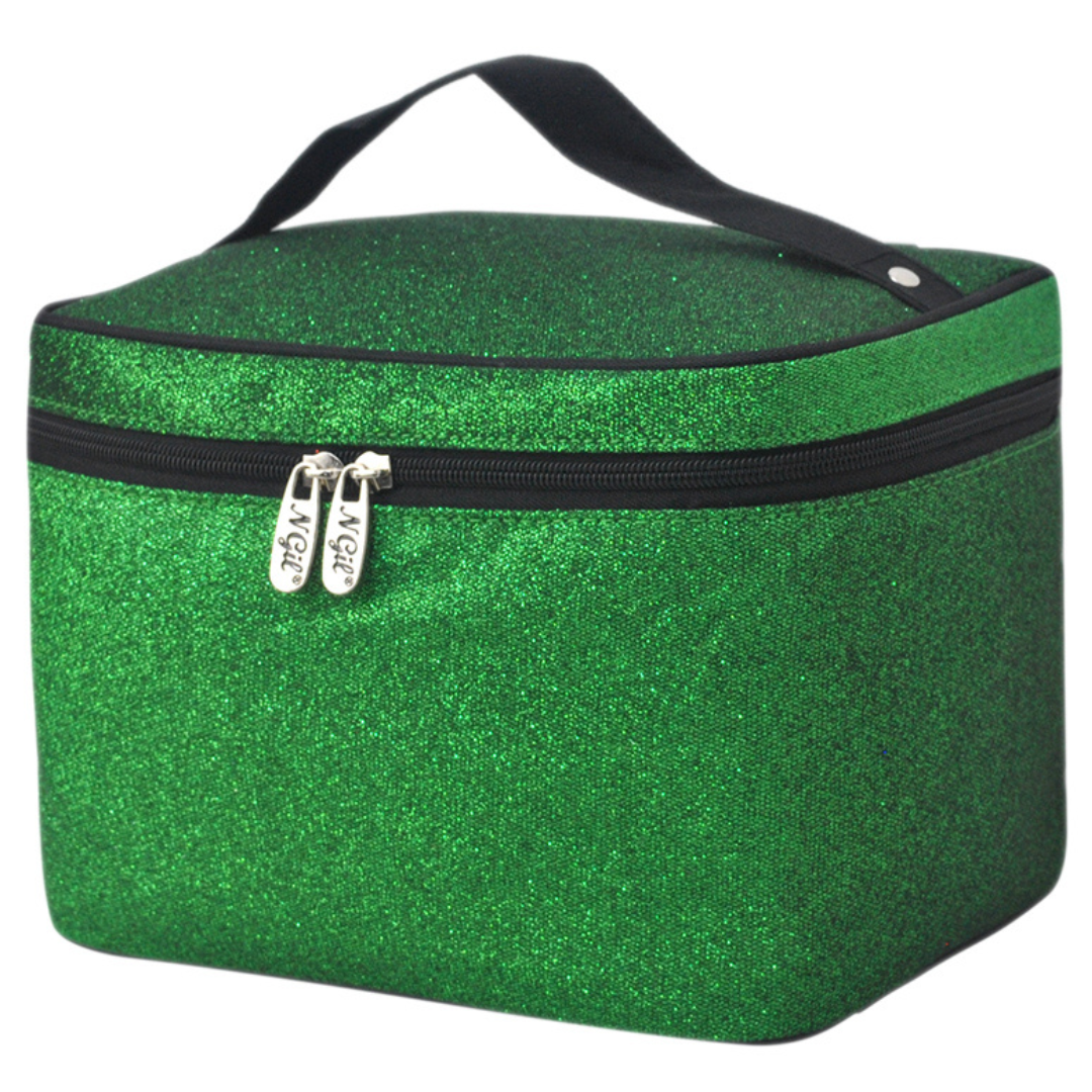 makeup bag with handle